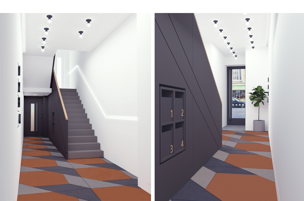 Charlotte Street Interior Design Instruction - Garnett Architecture